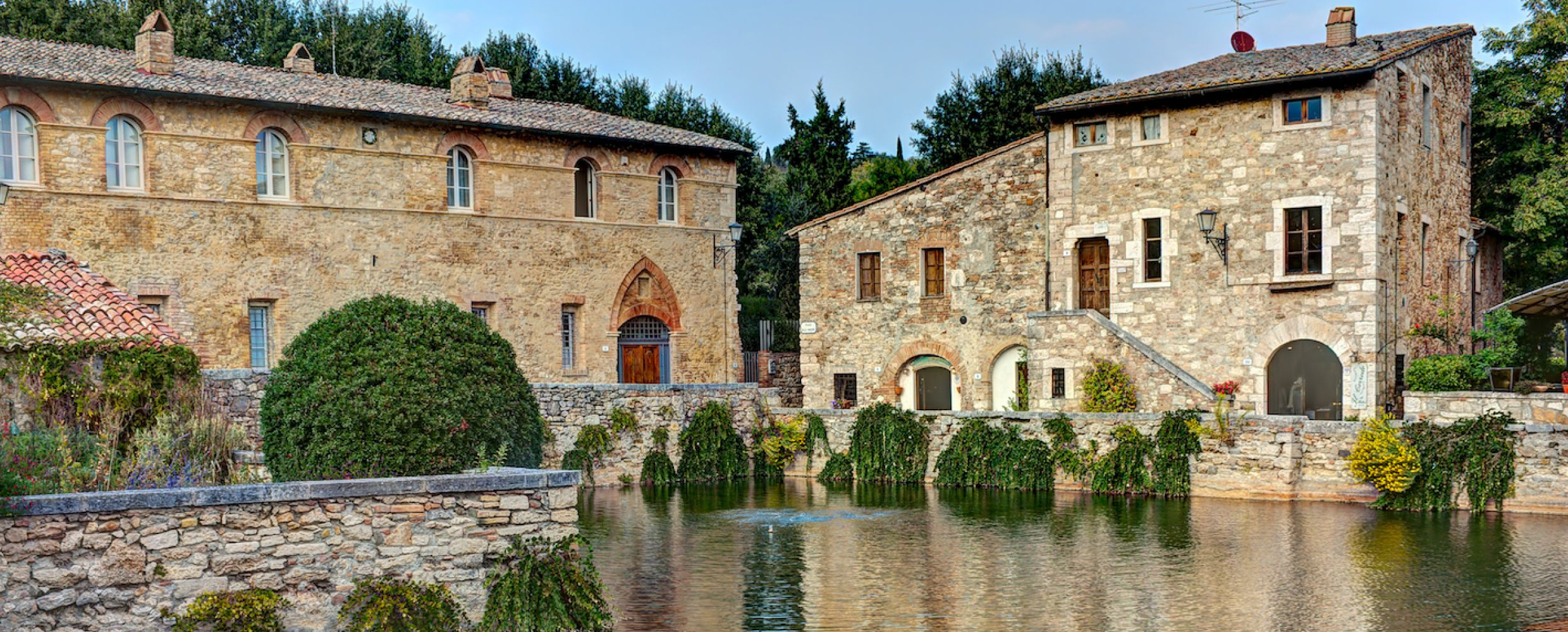 Baño Vignoni Toscana BAGNO VIGNONI, TOSCANA ITALIA 30 De Octubre De