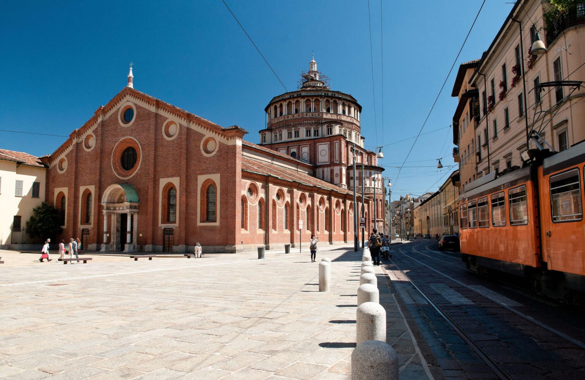 Santa Maria delle Grazie and Da Vinci last supper - Italia.it