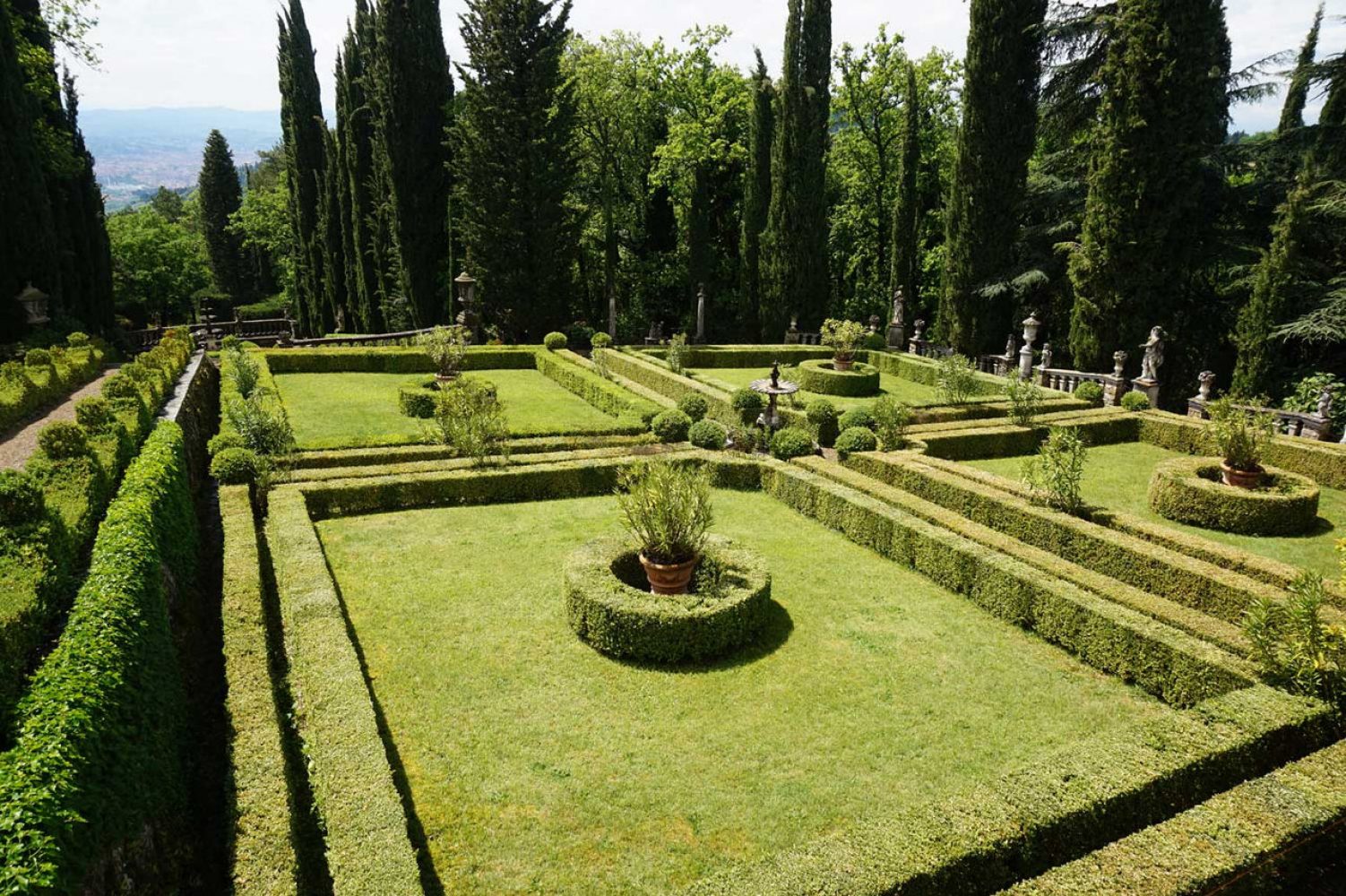 Garden of Villa Peyron, Fiesole - Italia.it