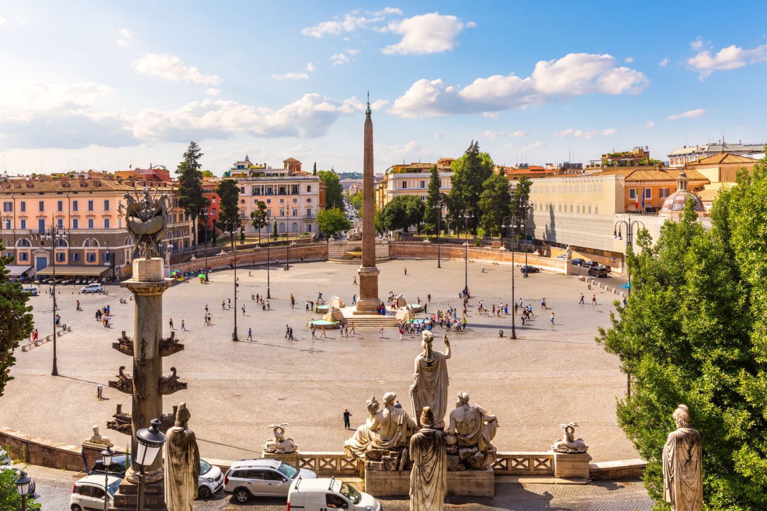 Plaza del Popolo en Roma: qué visitar - Italia.it