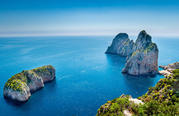 Playa de la Fontelina en Capri - Italia.it