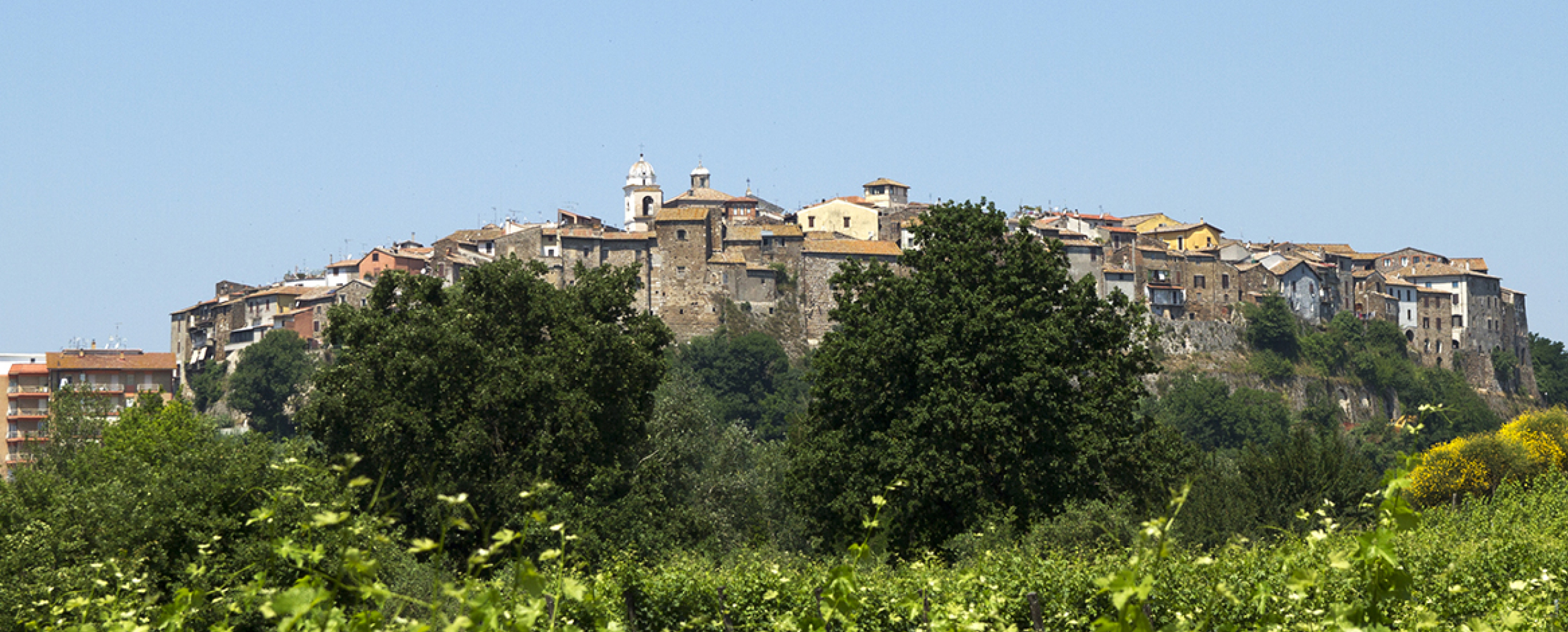 El pueblo de Orte con vistas al Tíber - Italia.it