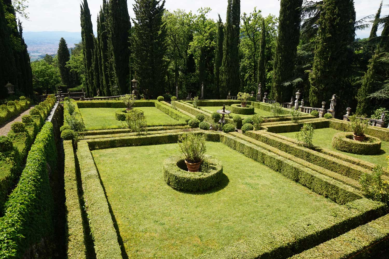 Jardín de Villa Peyron, Fiesole en Toscana - Italia.it