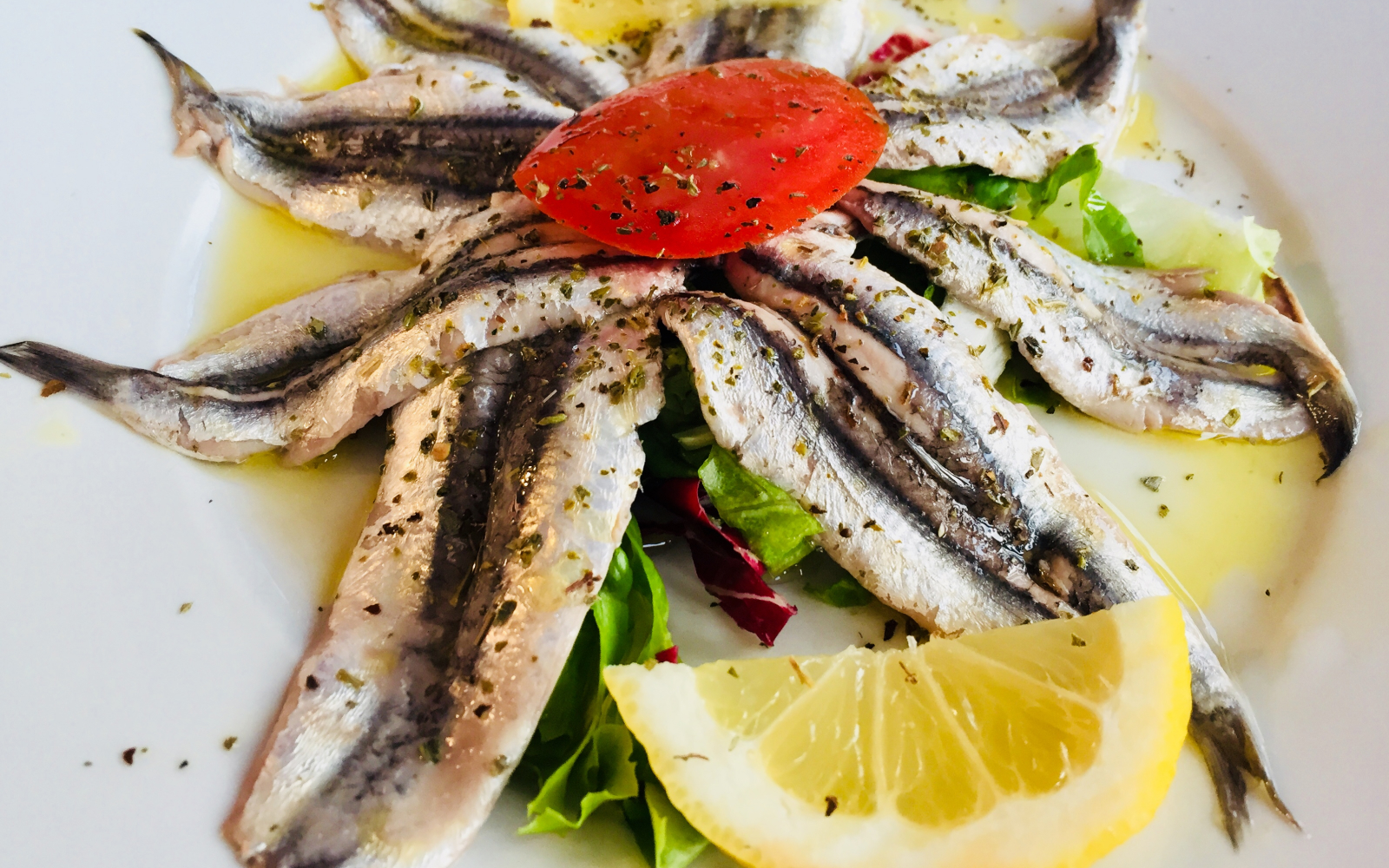 Pizza di Roberto Caporuscio: acciughe liguri - Italia.it